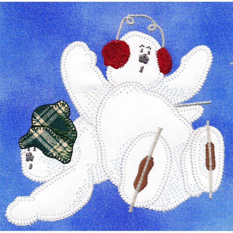 Snowmen Applique