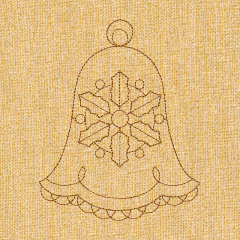 Linework Christmas Bell