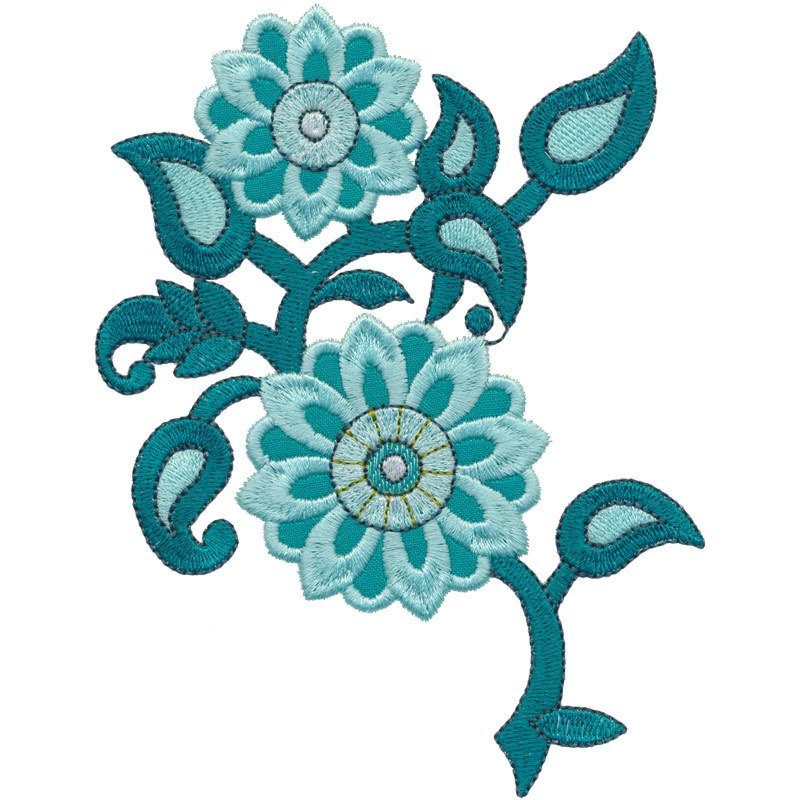 Floral Vines 1 Applique