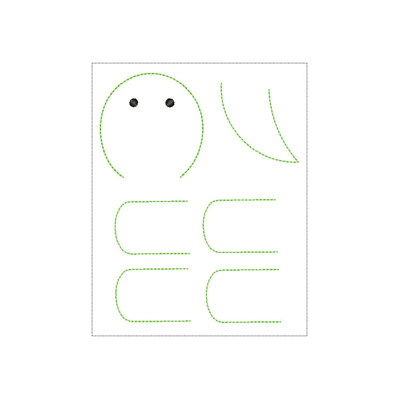 Turtle Head & Legs