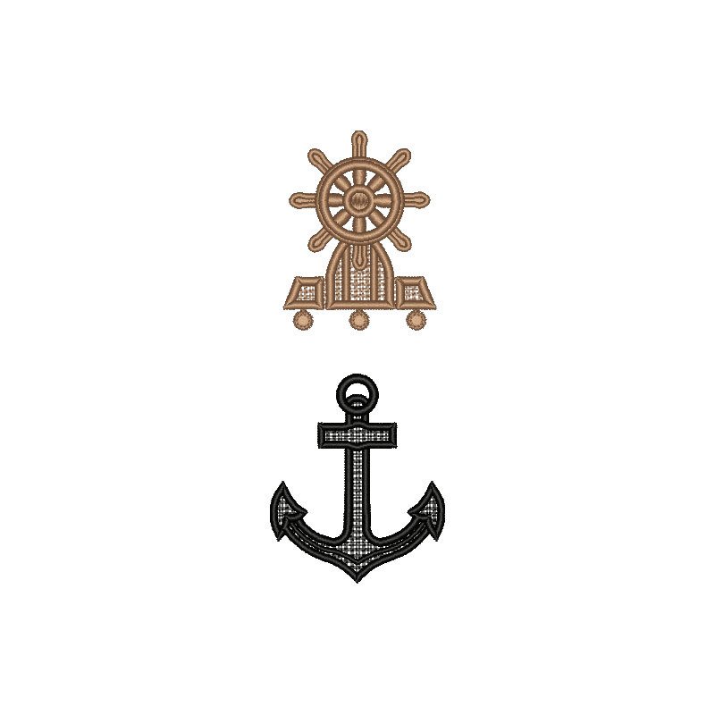 Ship Helm & Anchor FSL