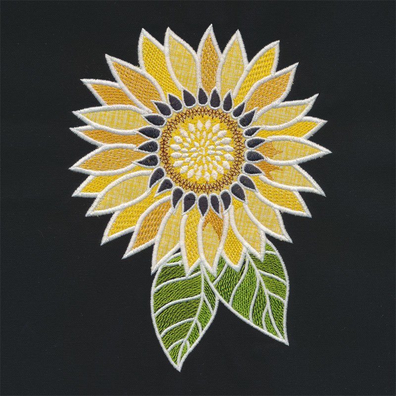 Large Sunflower Applique | 80106-05