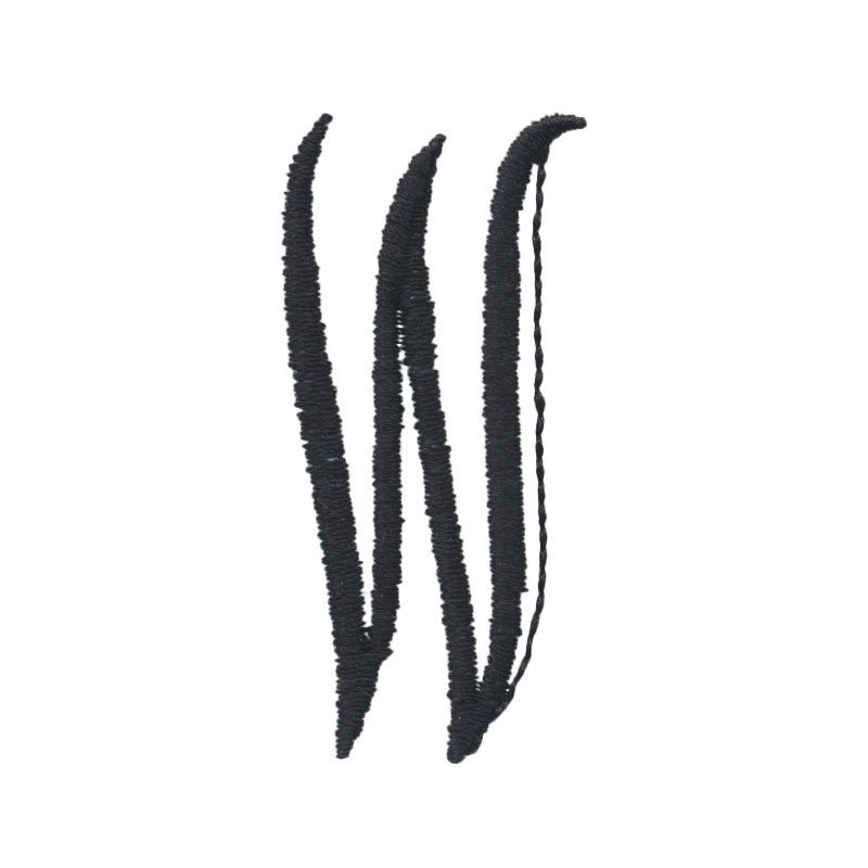 Essential Monogram Side Letter W