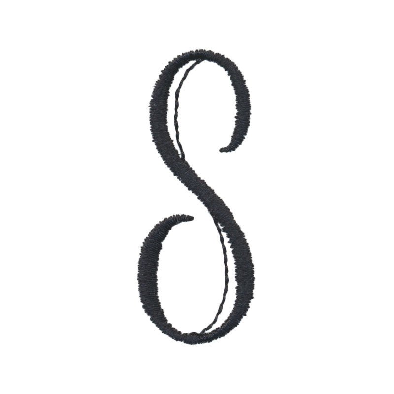 Essential Monogram Side Letter S