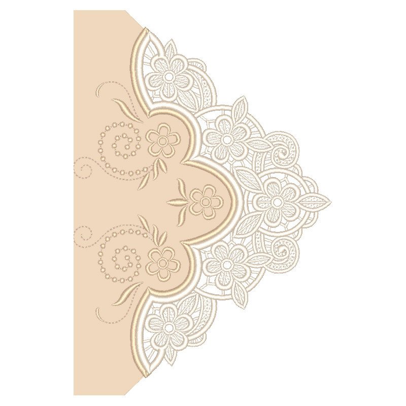 Lace Tablecloth Corner 3 FSL