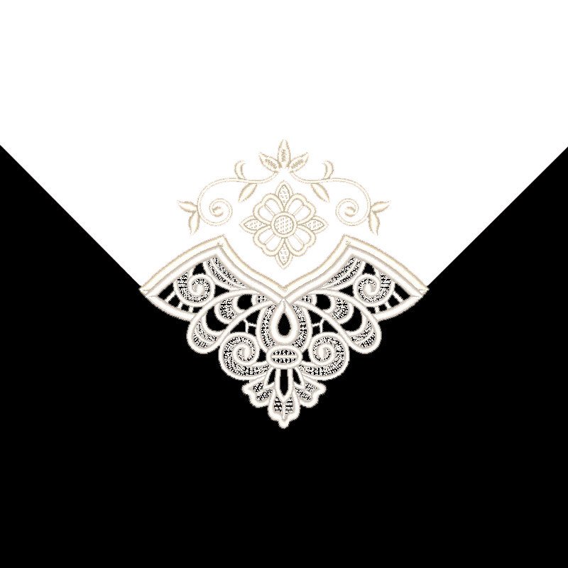 Floral Napkin Corner