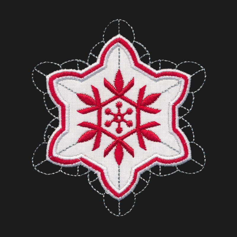 Snowflake Applique 3 | 12767-05