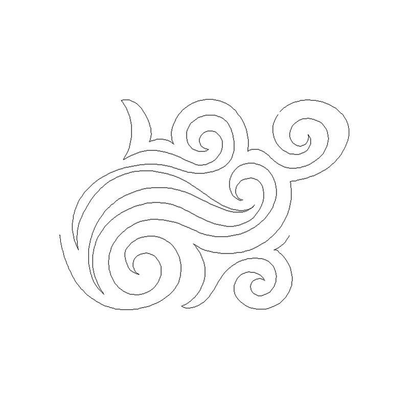 Water Straight Border 1