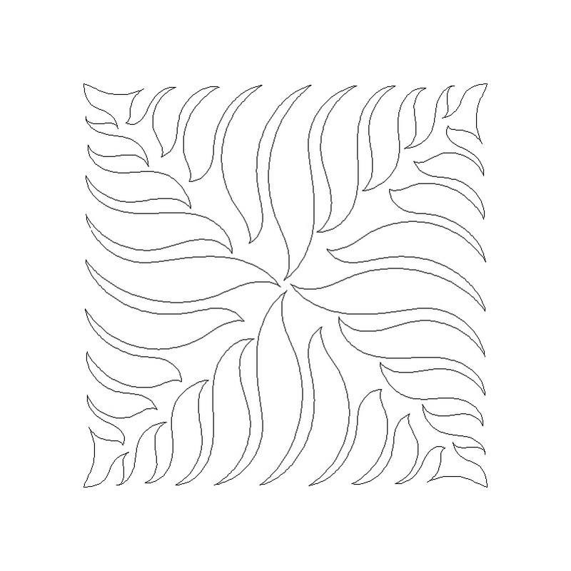 Leaf Feather Block 1