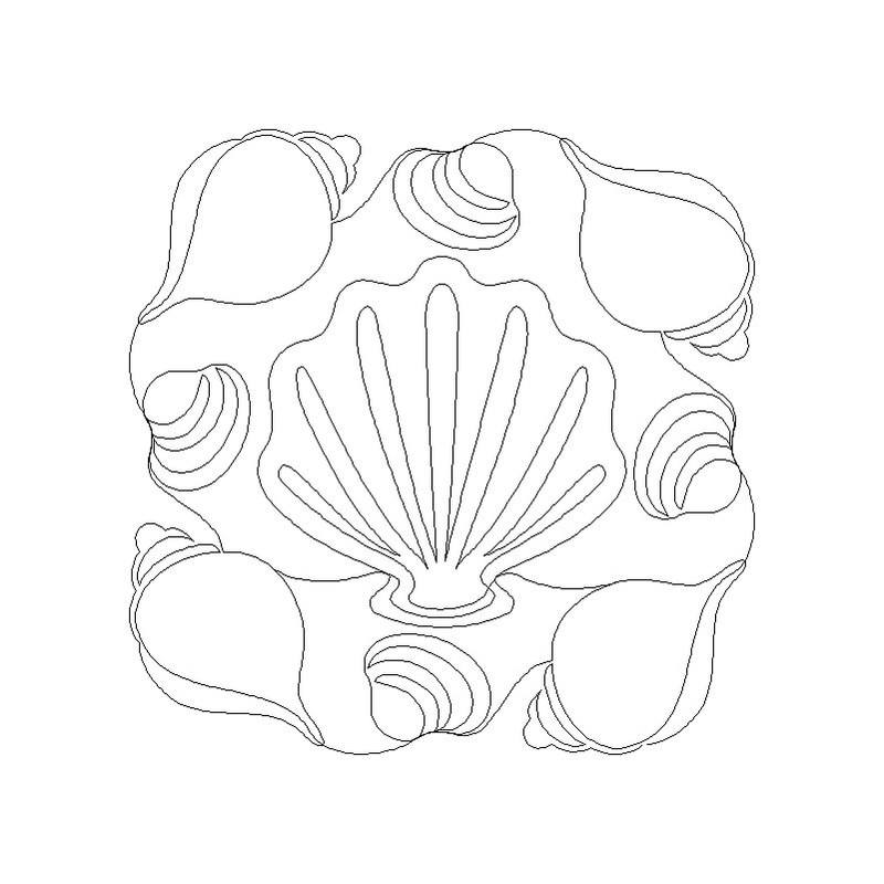 Seashells Block