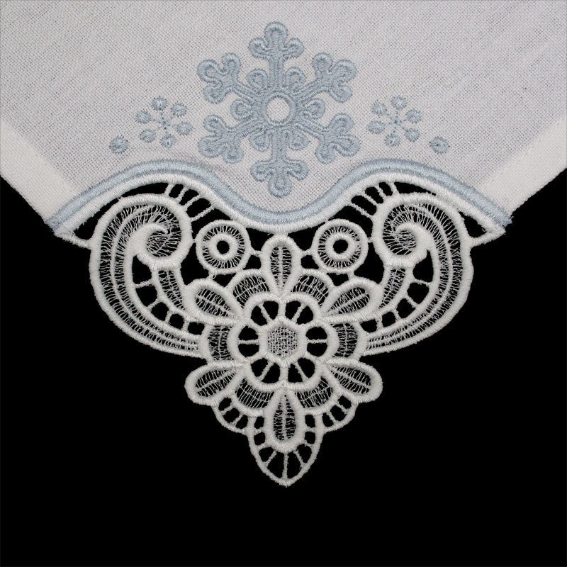 Snowflake Napkin Corner FSL