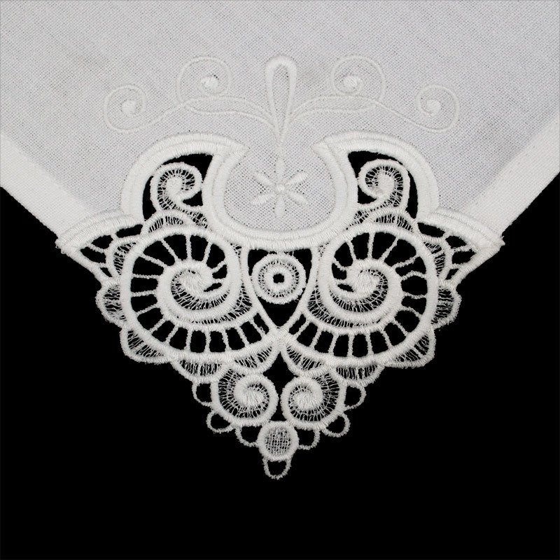 Winter Swirls Napkin Corner FSL