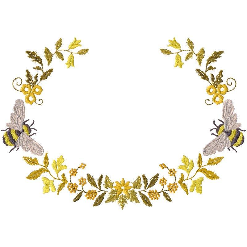 Bees & Flowers Frame