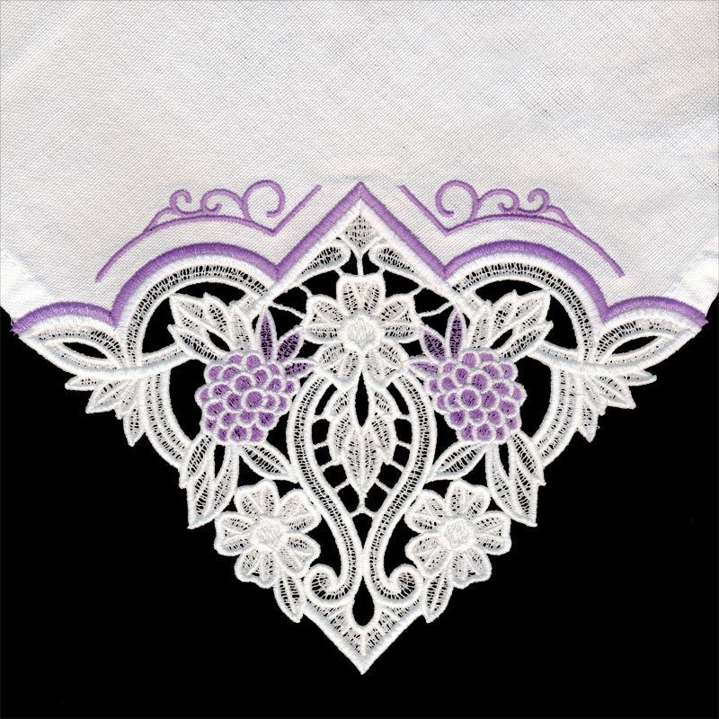 Blackberry Tablecloth Corner FSL