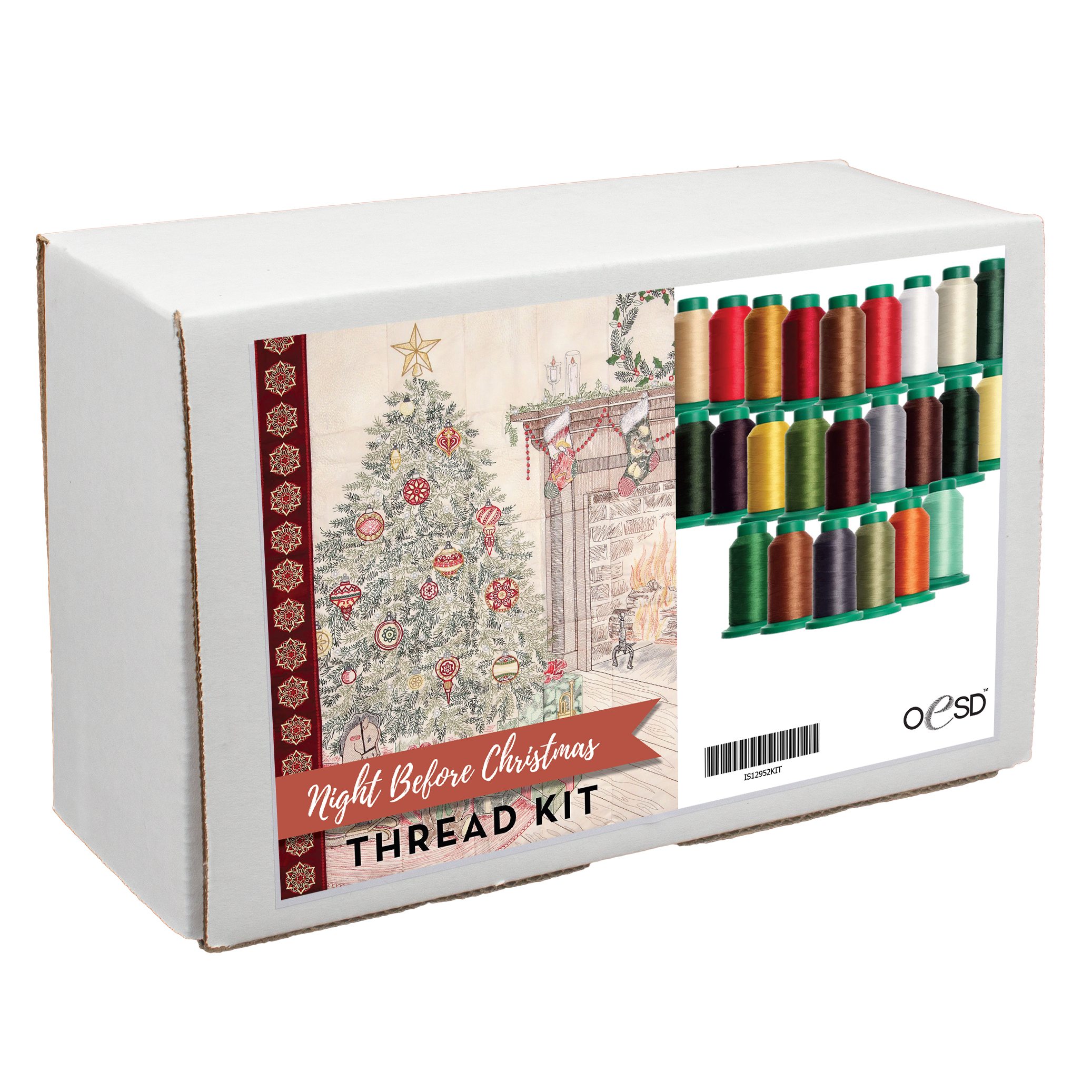 Night Before Christmas Thread Kit