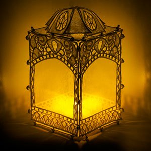 Freestanding Square Lantern