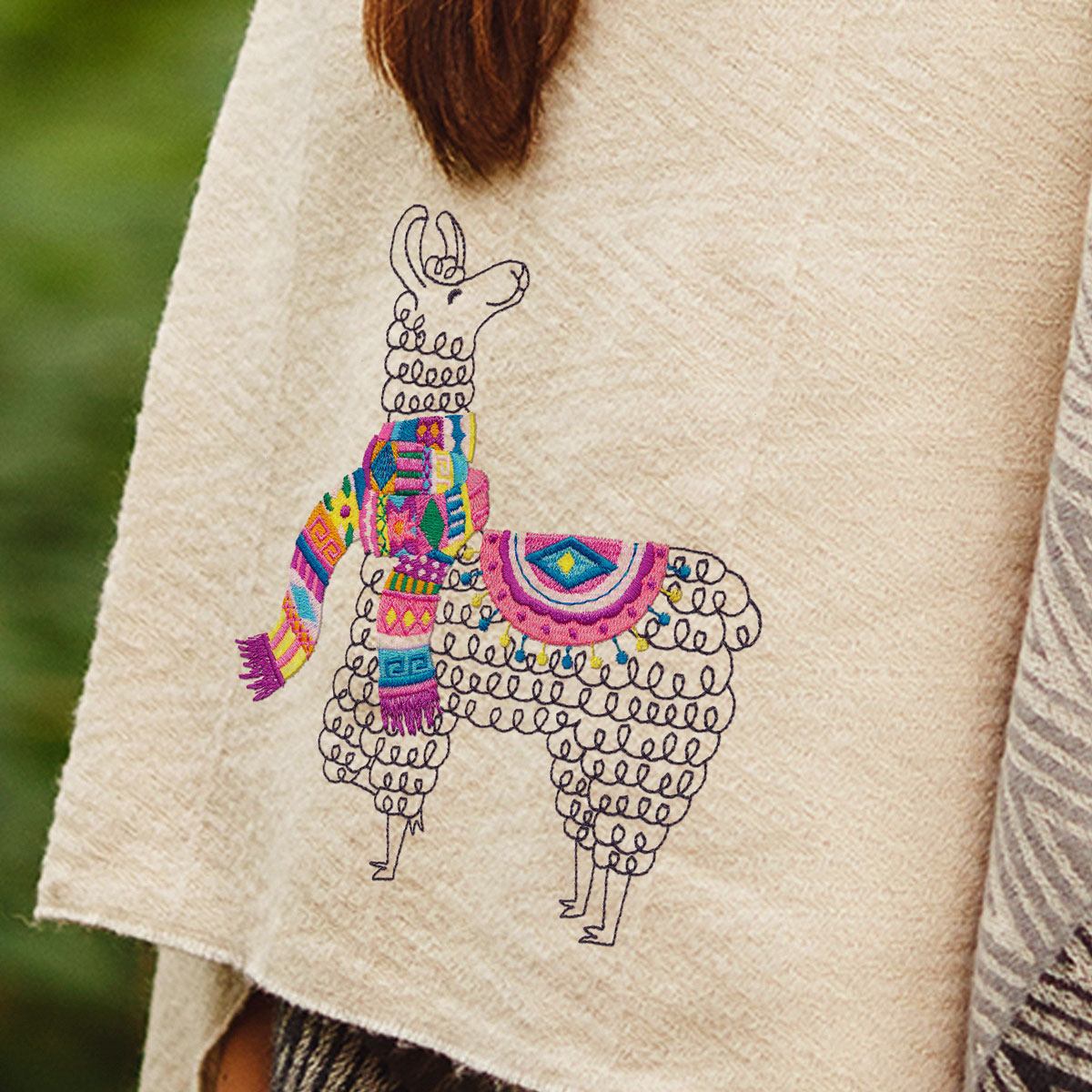 Llamas - Machine Embroidery Designs