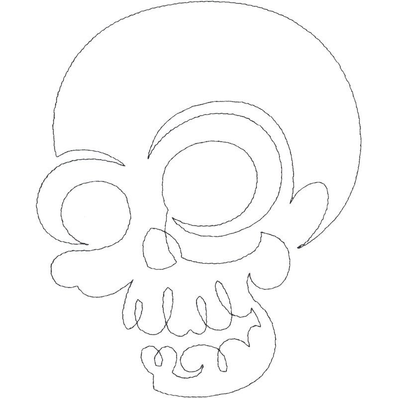 Continuous Skull