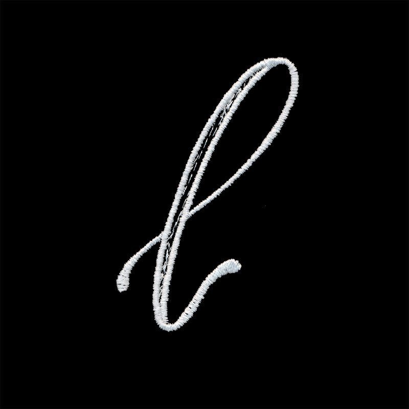 Handcrafted Lower Case L