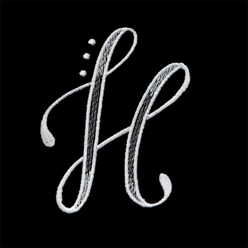 Handcrafted Upper Case H