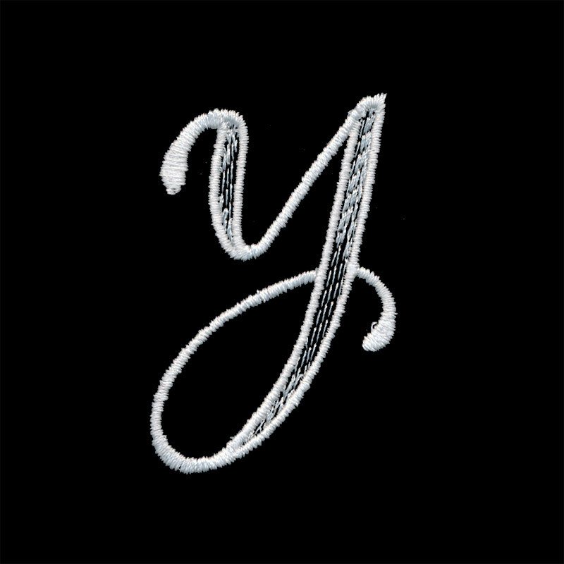 Handcrafted Lower Case Y