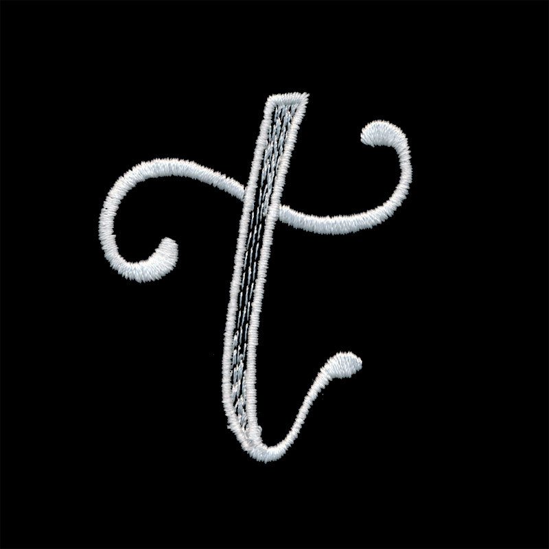 Handcrafted Lower Case T