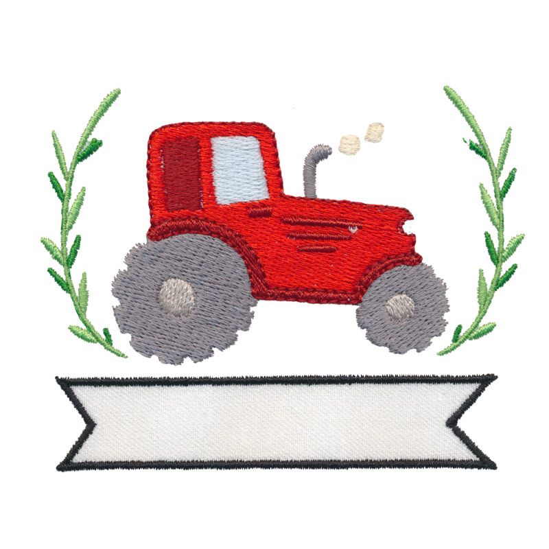 Tractor Name Banner