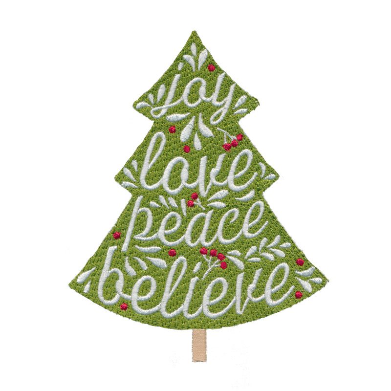 Christmas Tree Words