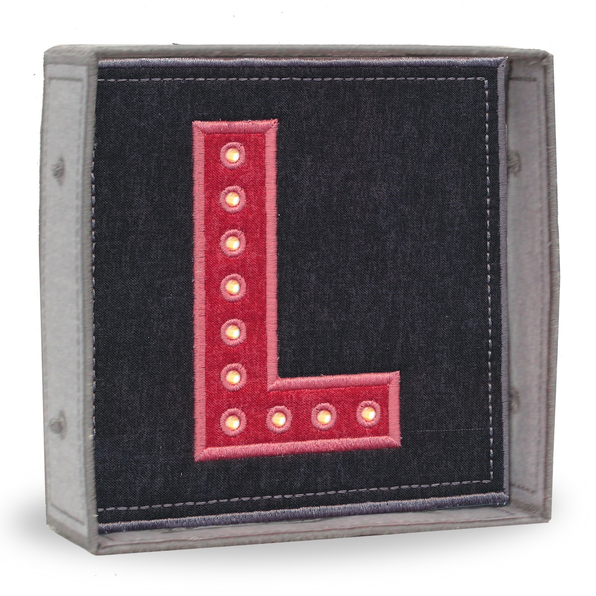 Freestanding Lighted Letter L