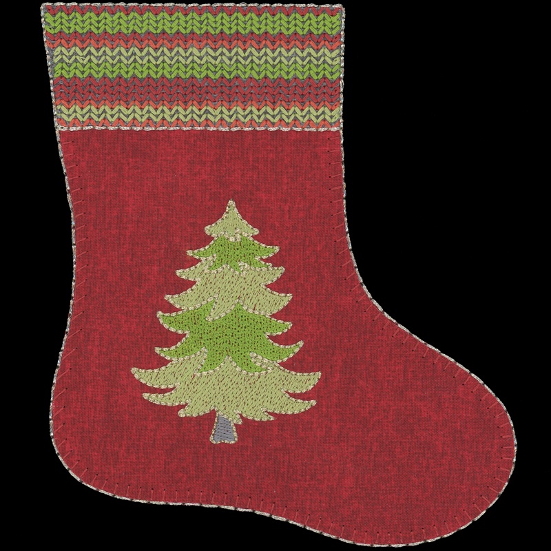Pine Tree Stocking