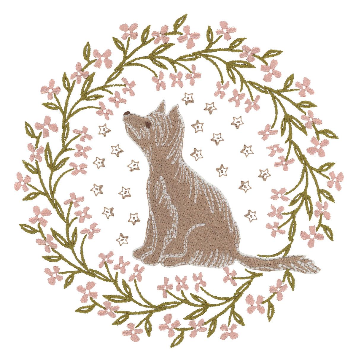 Floral Dog 10
