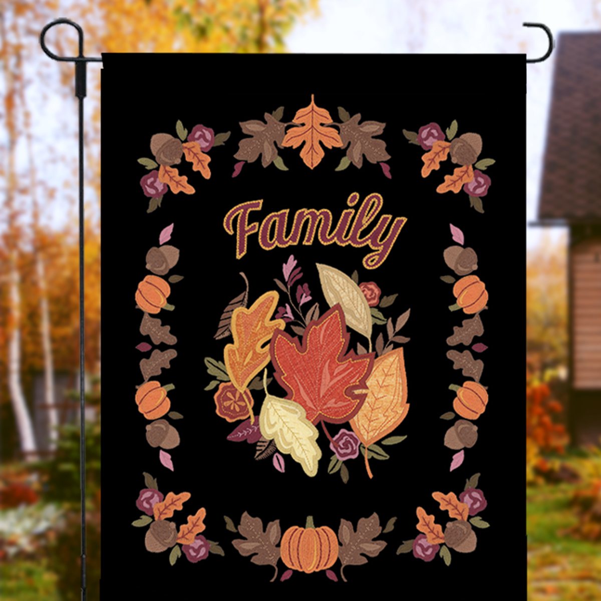 Fall Garden Flag