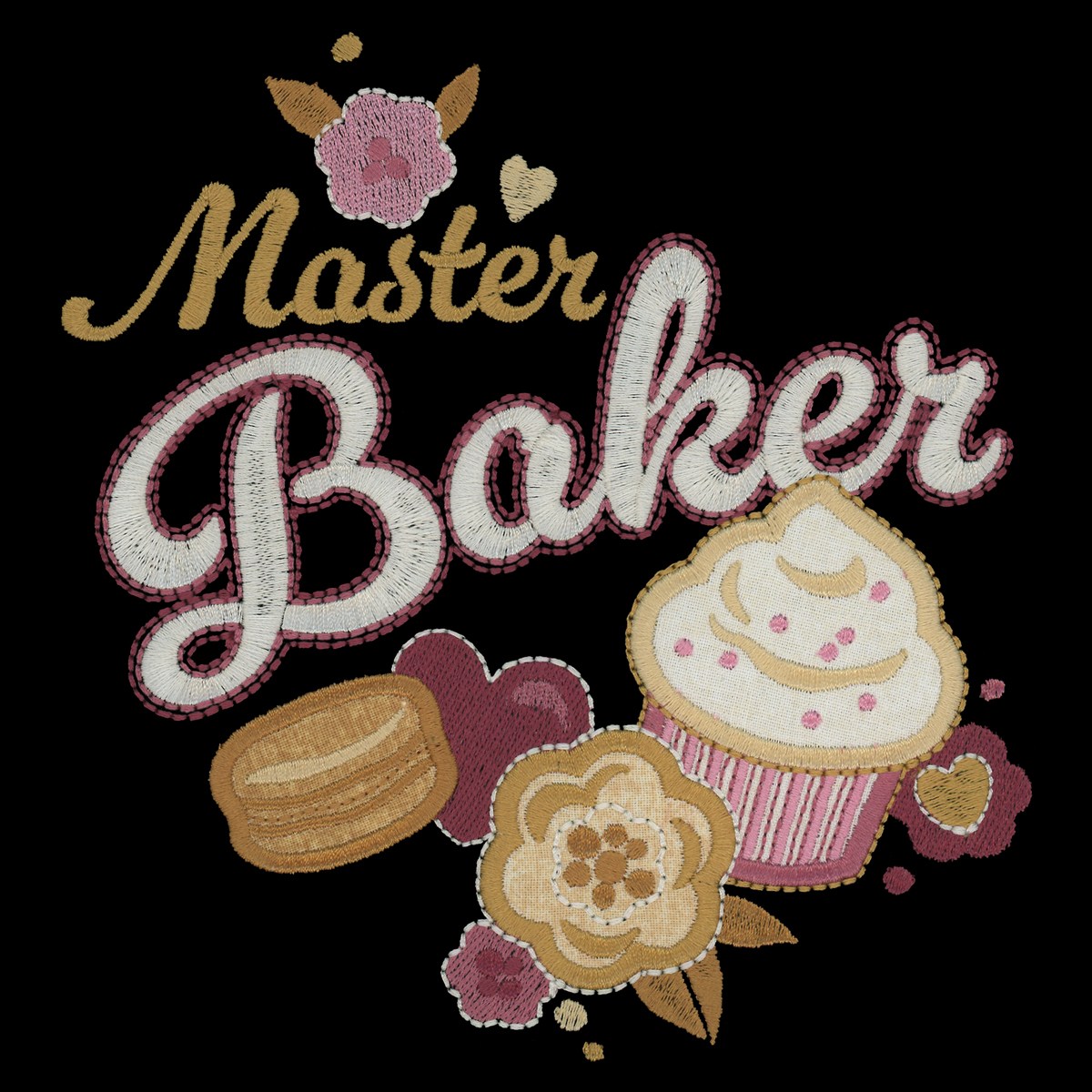 Master Baker Applique