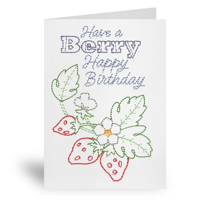 Have a Berry Happy Birthday Card A6