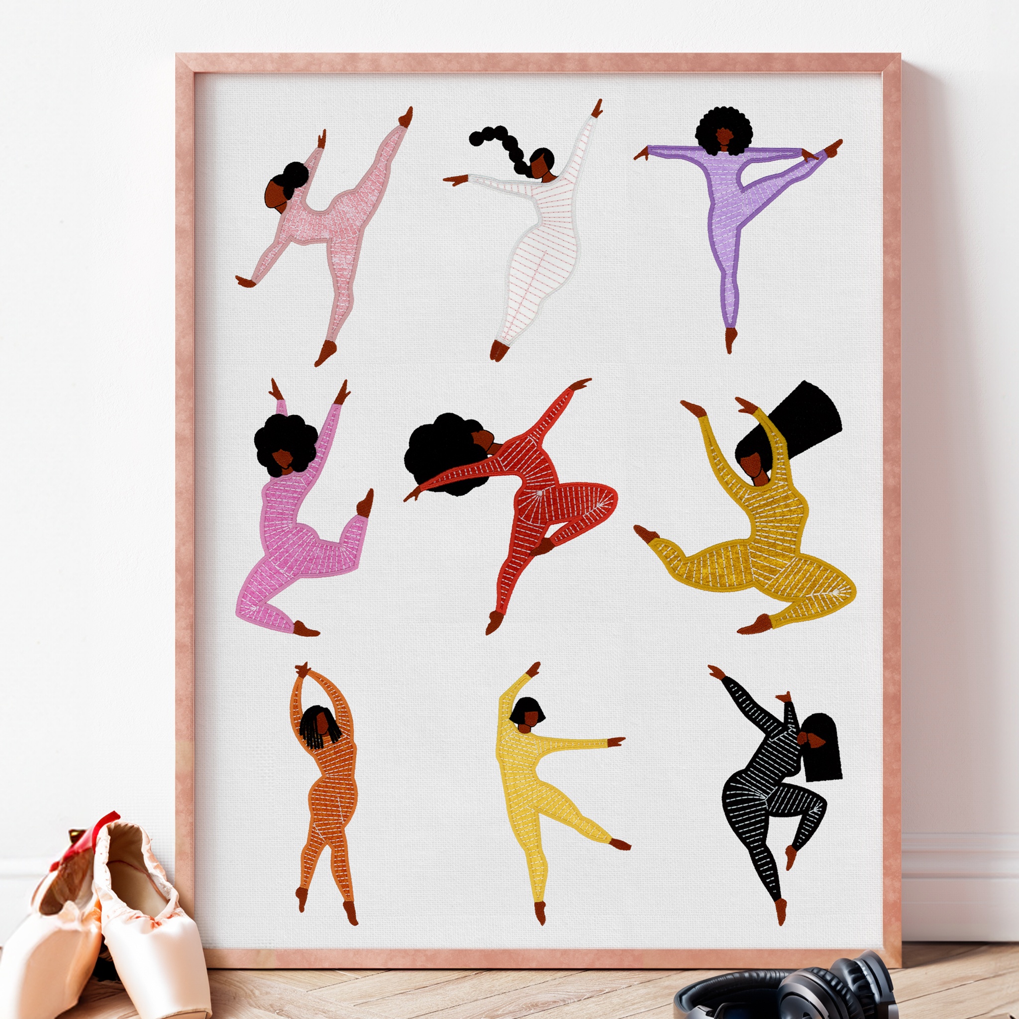 Leaping Ladies by Rashida Coleman Hale