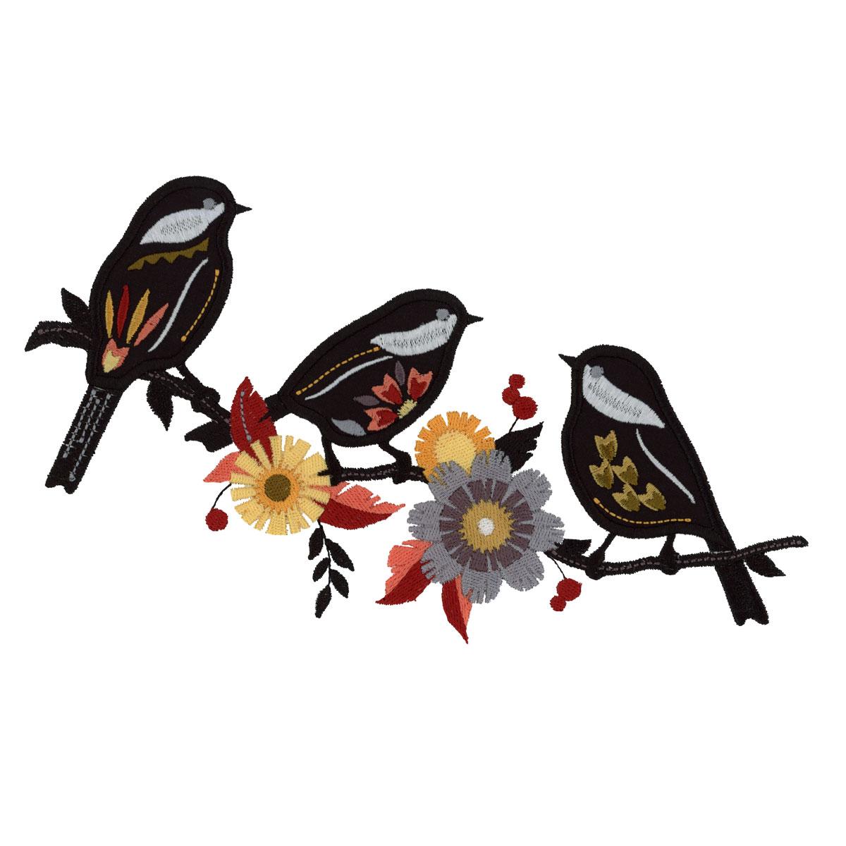 Three Little Birds Applique