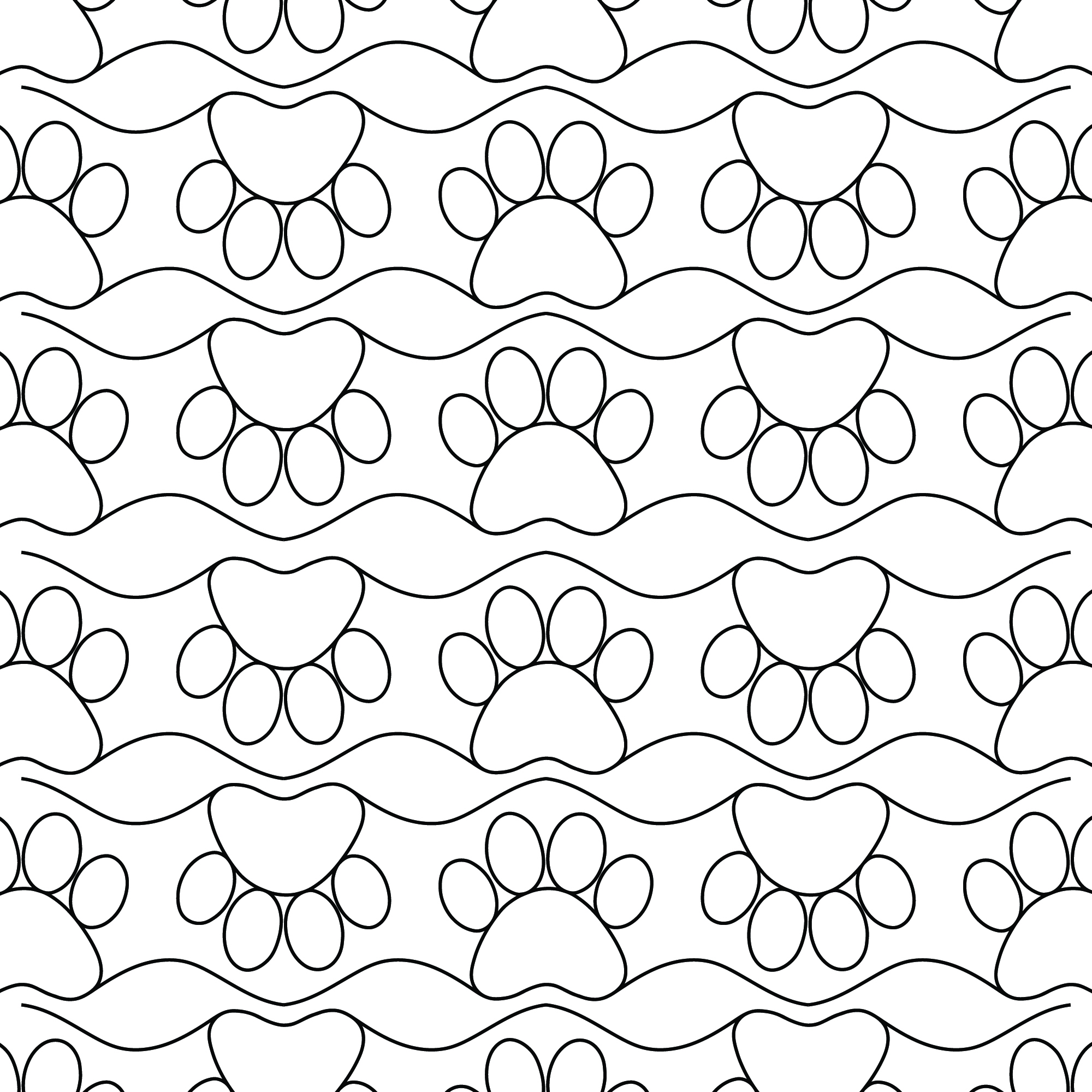 Dogs Triangle | LA80227-17