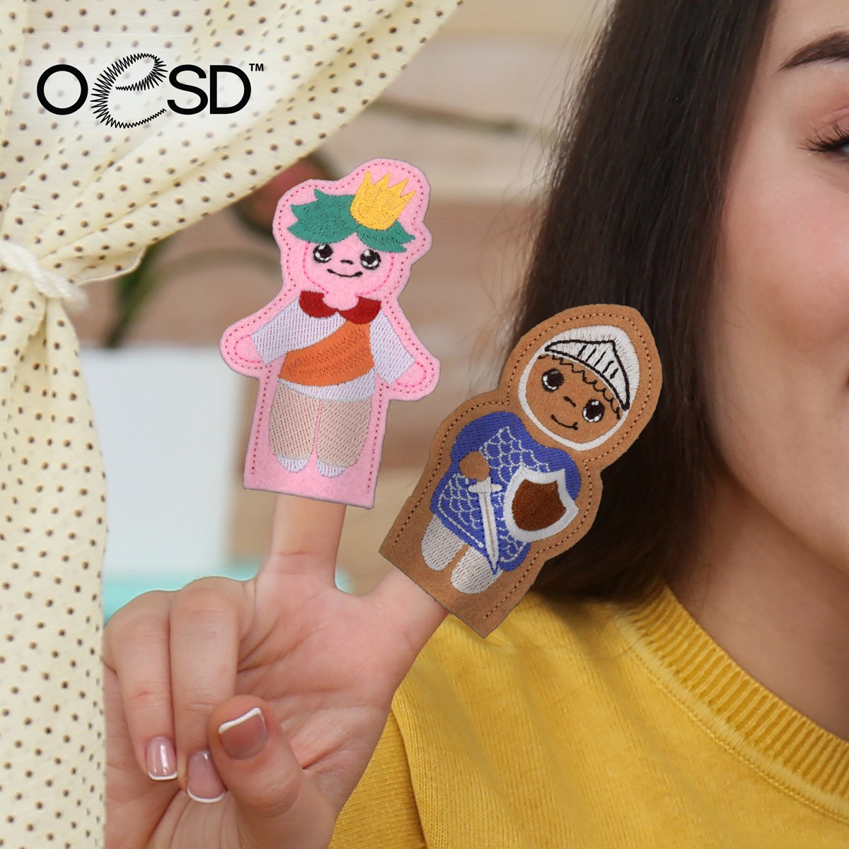 Fairy Tale Felt Finger Puppets