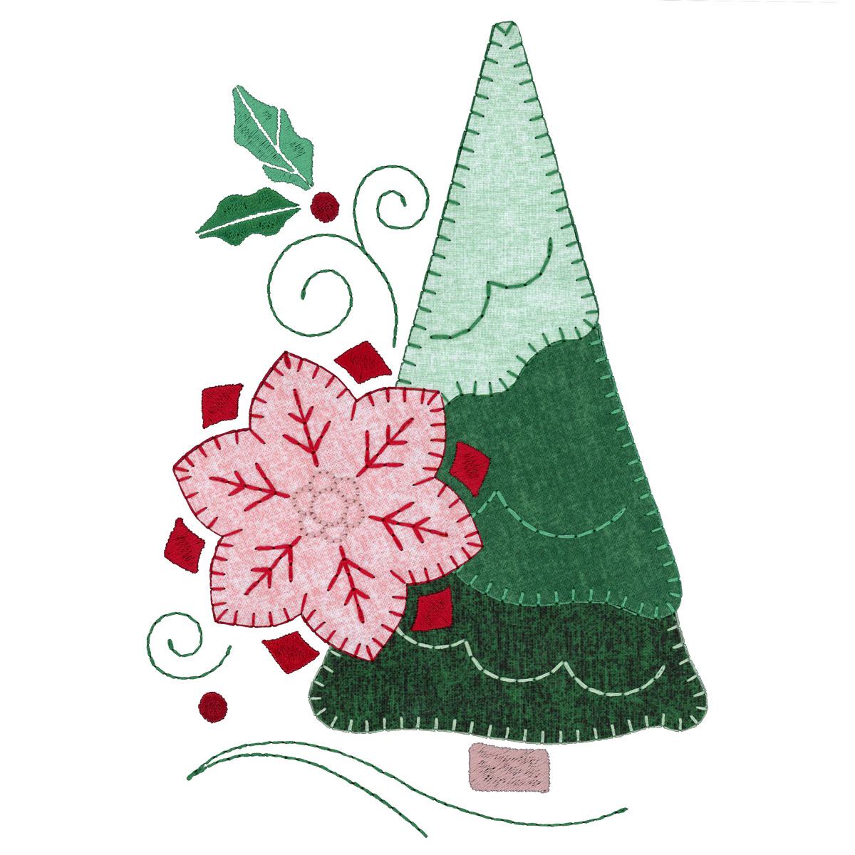 Christmas Tree Applique