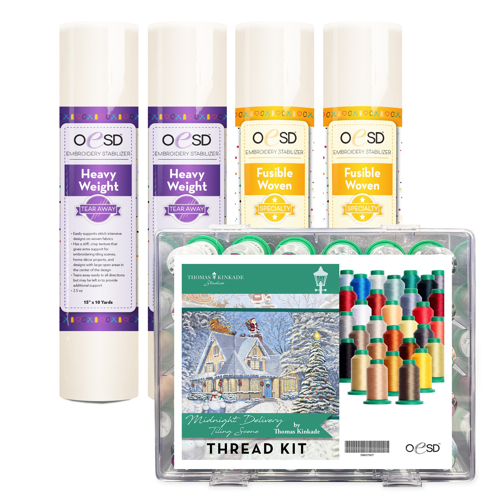 Midnight Delivery Complete Tiling Scene Kit