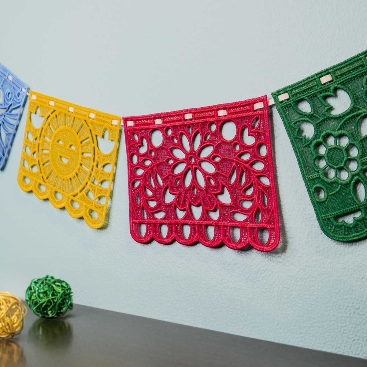 Folk Lace Banners