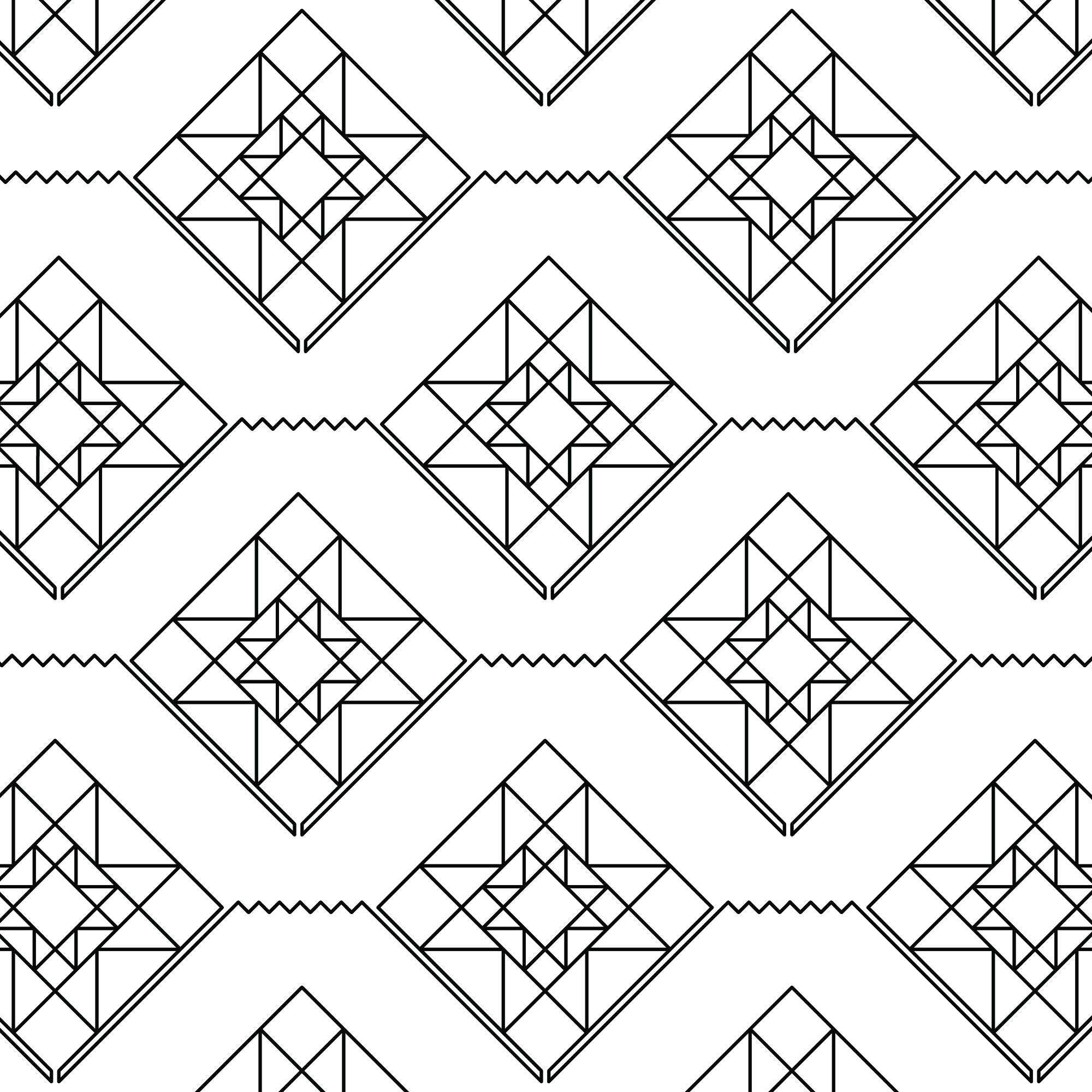 Star Block Pantograph