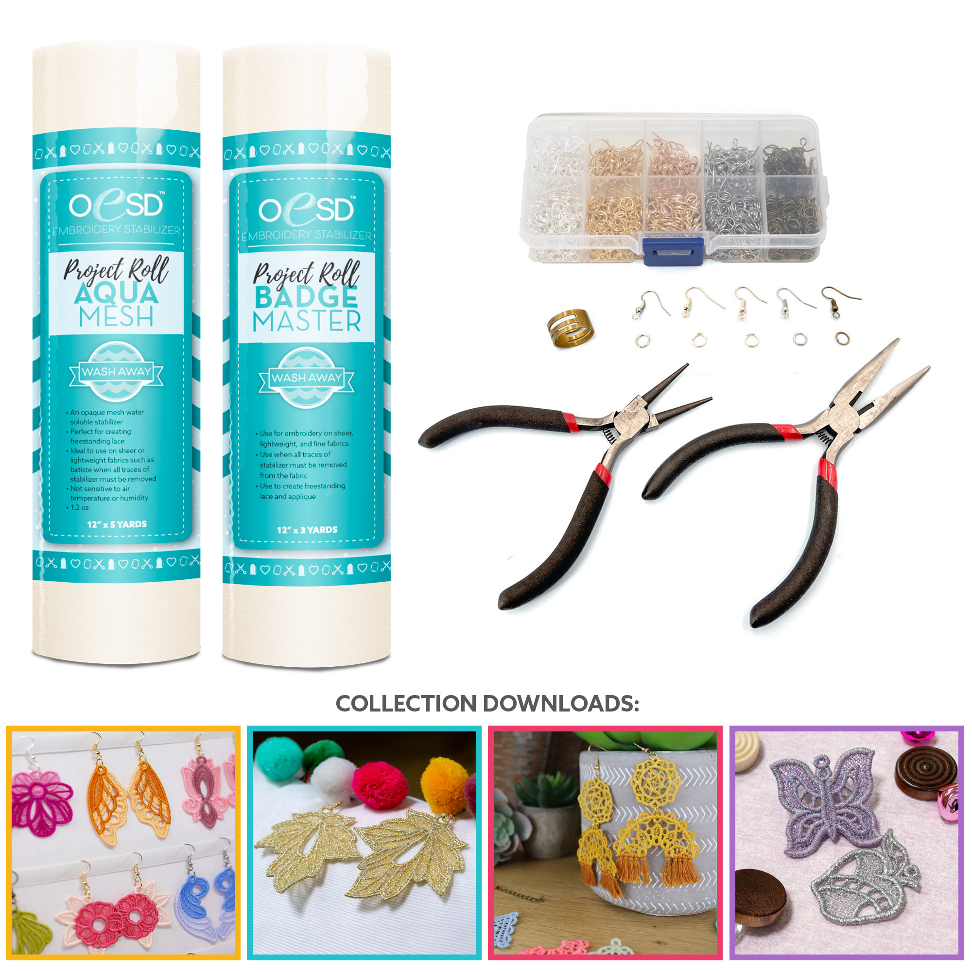 Freestanding Lace Jewelry Bundle