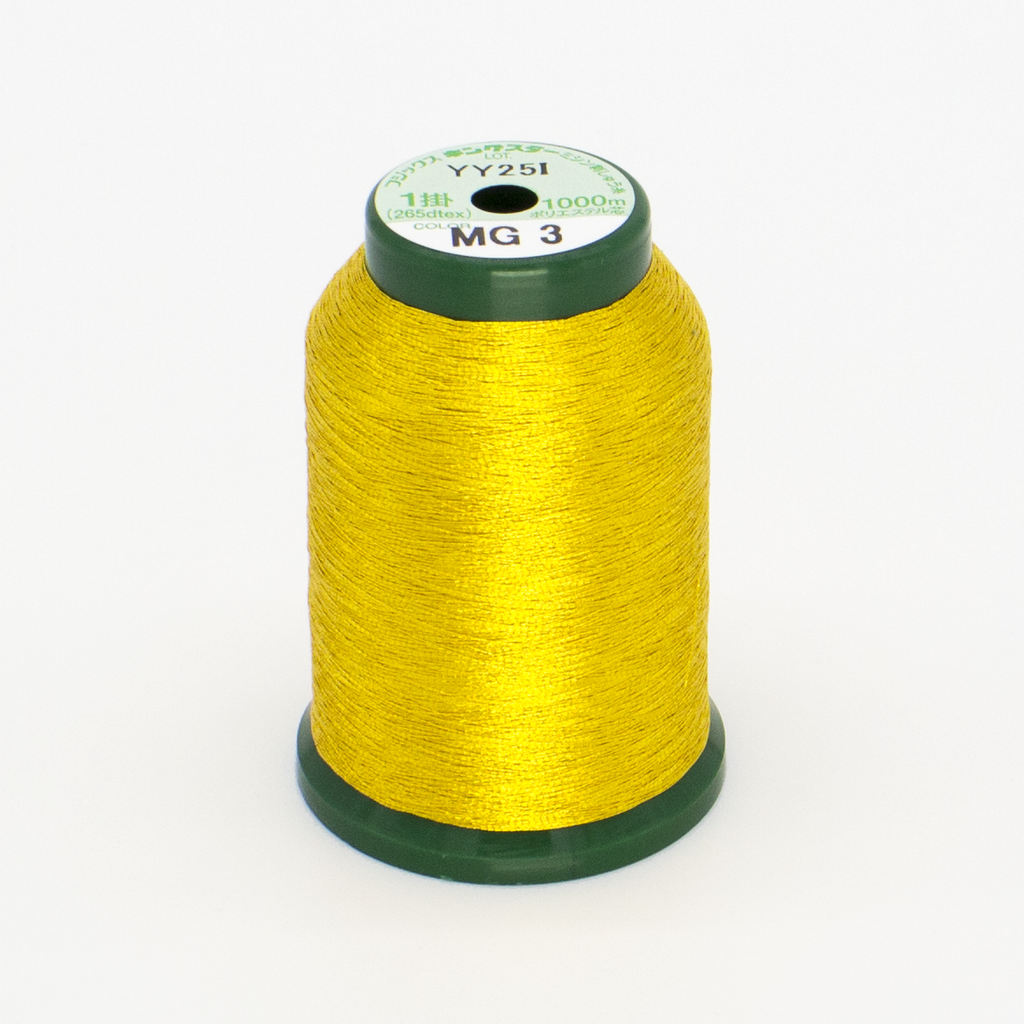 KingStar Metallic Embroidery Thread - Gold (MG3)