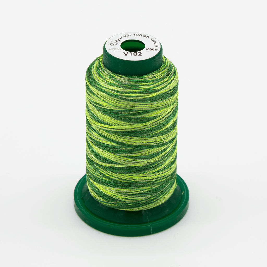 Medley Variegated Embroidery Thread - Forest 1000 Meter (V102)