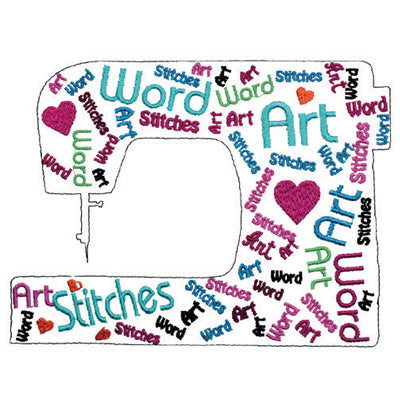 Word Art in Stitches Software