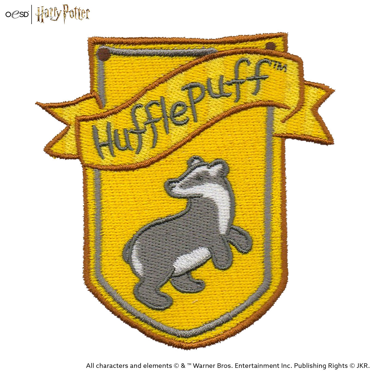 hufflepuff badge