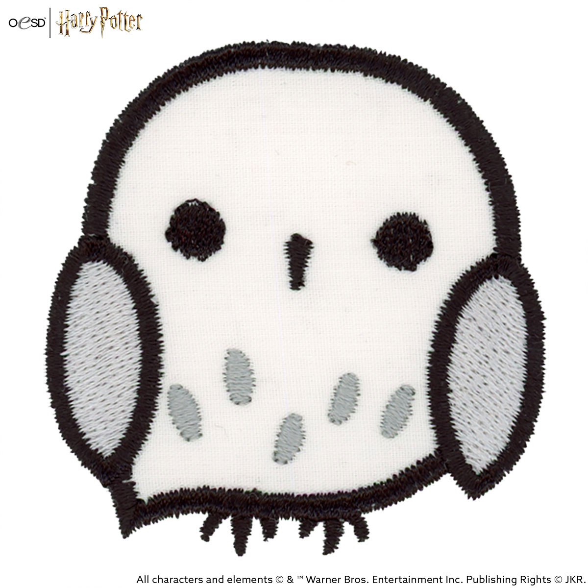 Hedwig Chibi Applique