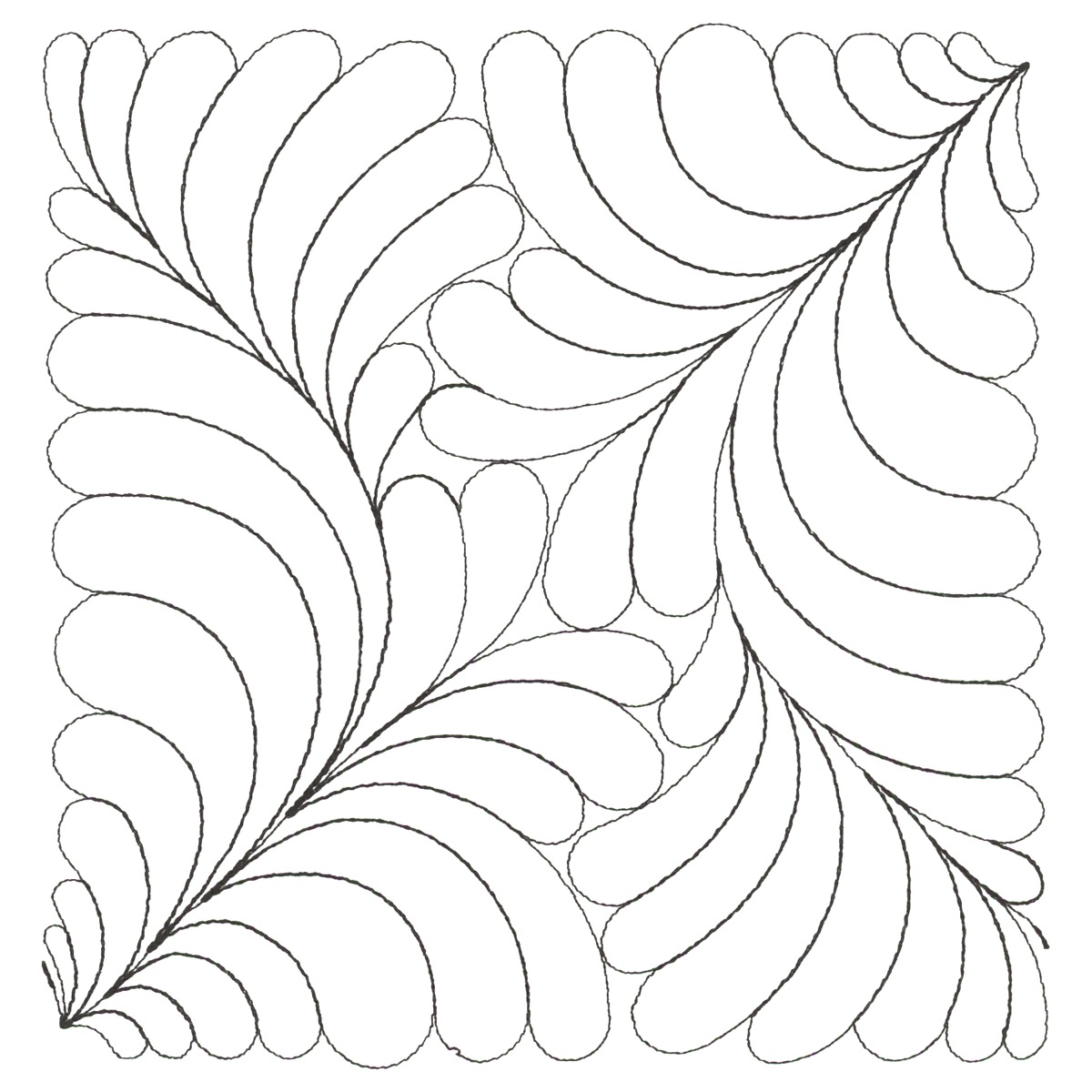 Traditional Feather Fill