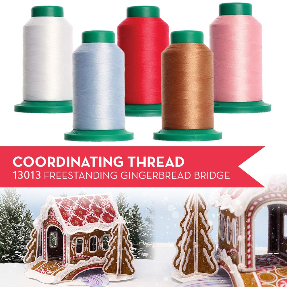 Gingerbread Village Freestanding Bridge 13013 - Coordinating Thread